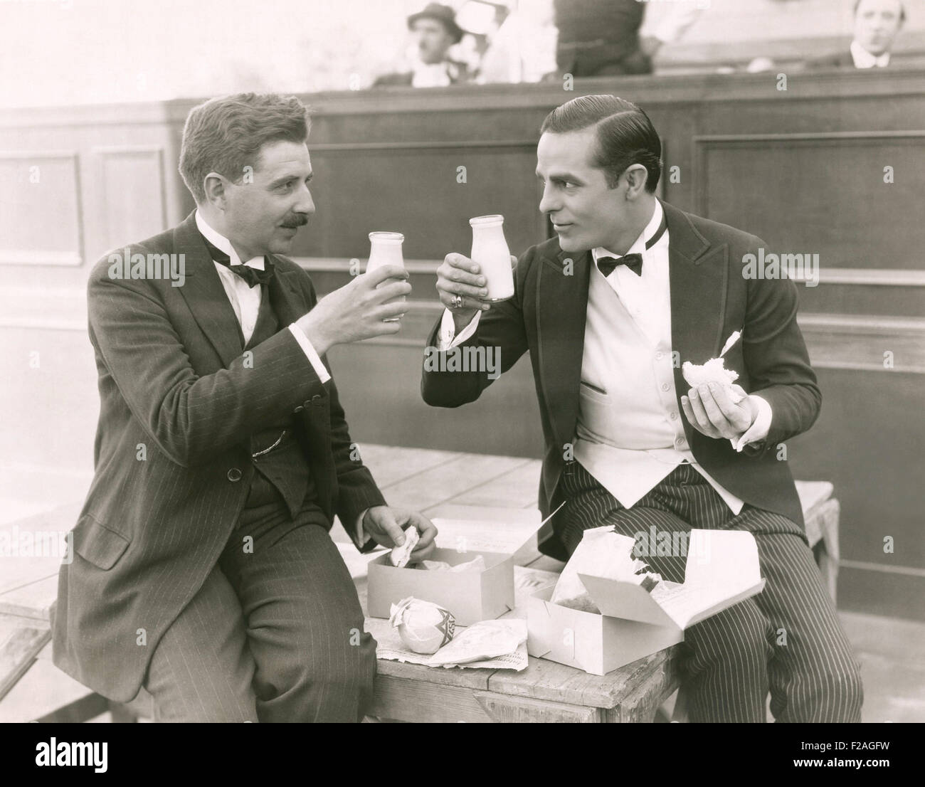 1910 1940 people toasting hi-res stock photography and images - Alamy