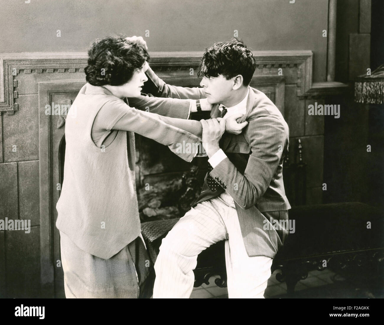 Domestic spat hi-res stock photography and images - Alamy