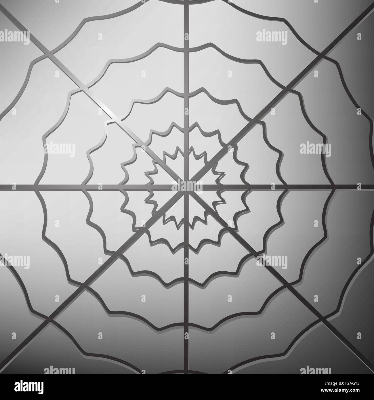 Dewy spider web Stock Vector Images - Alamy