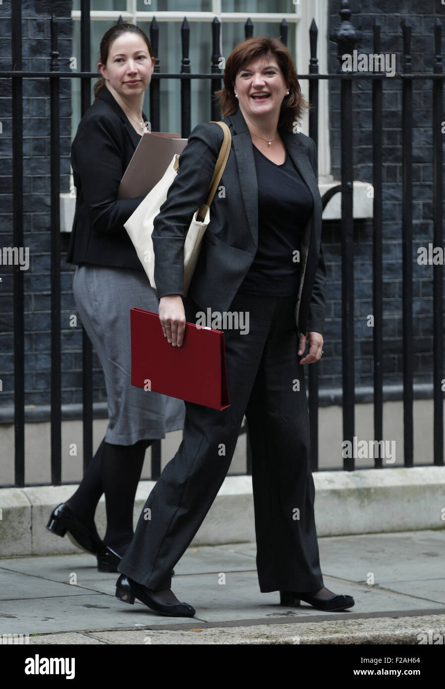 London, UK, 15th Sep 2015: Nicky Morgan MP, Secretary of State for ...