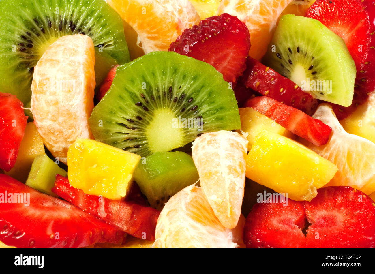 Close up of various fruits Stock Photo - Alamy