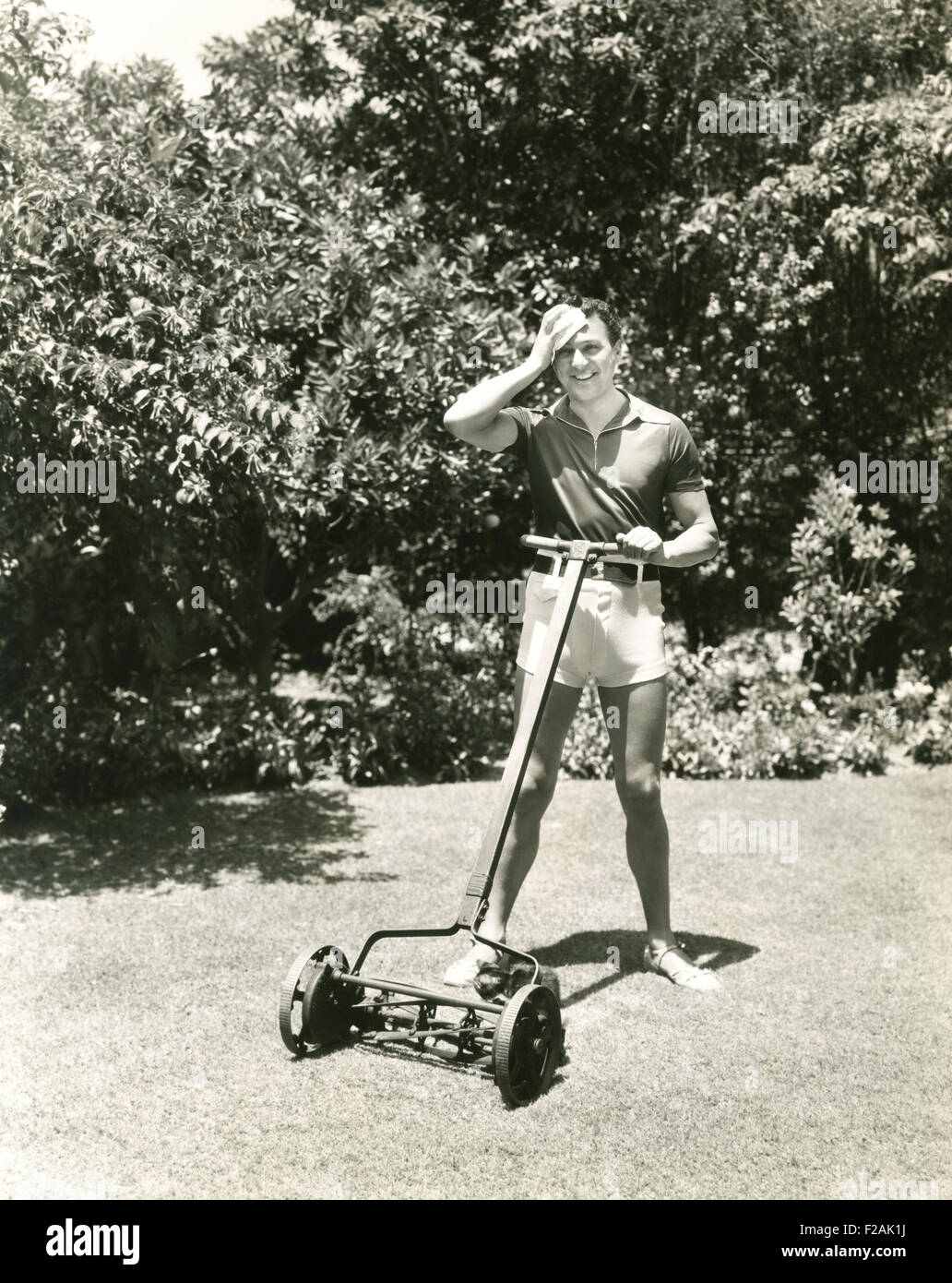 1940 man working hi-res stock photography and images - Alamy