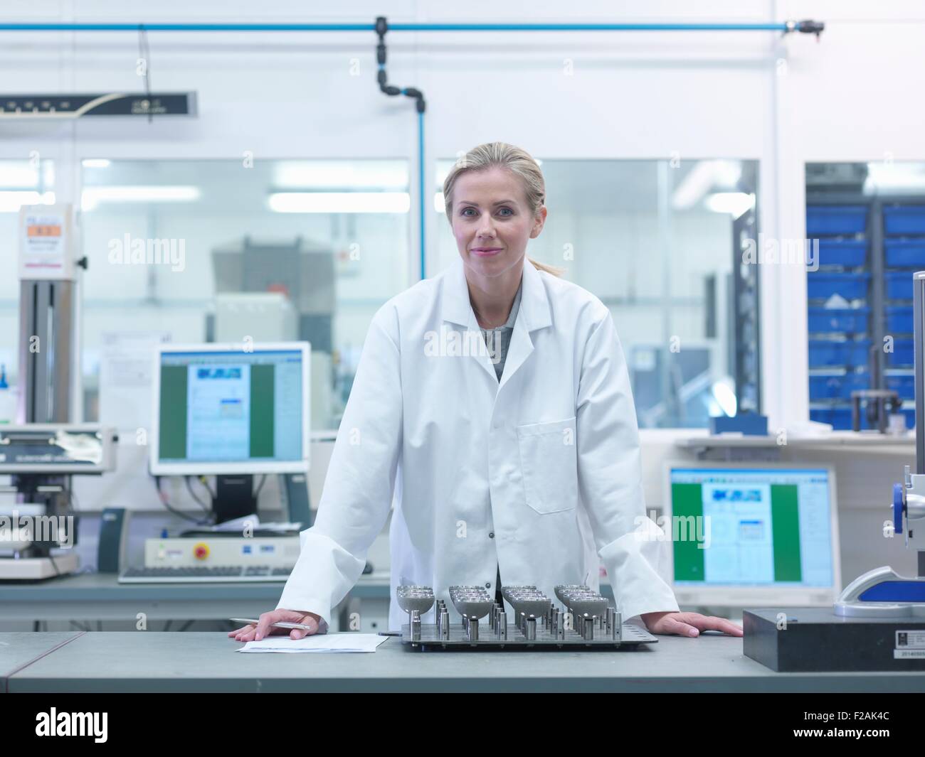 Female engineer looking at camera hi-res stock photography and images ...