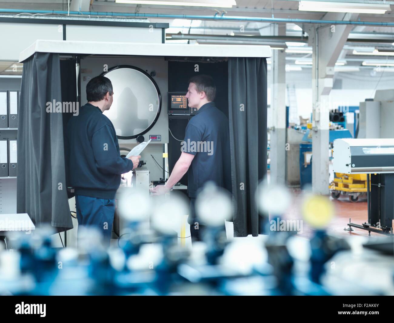 Inspecting machine hi-res stock photography and images - Alamy
