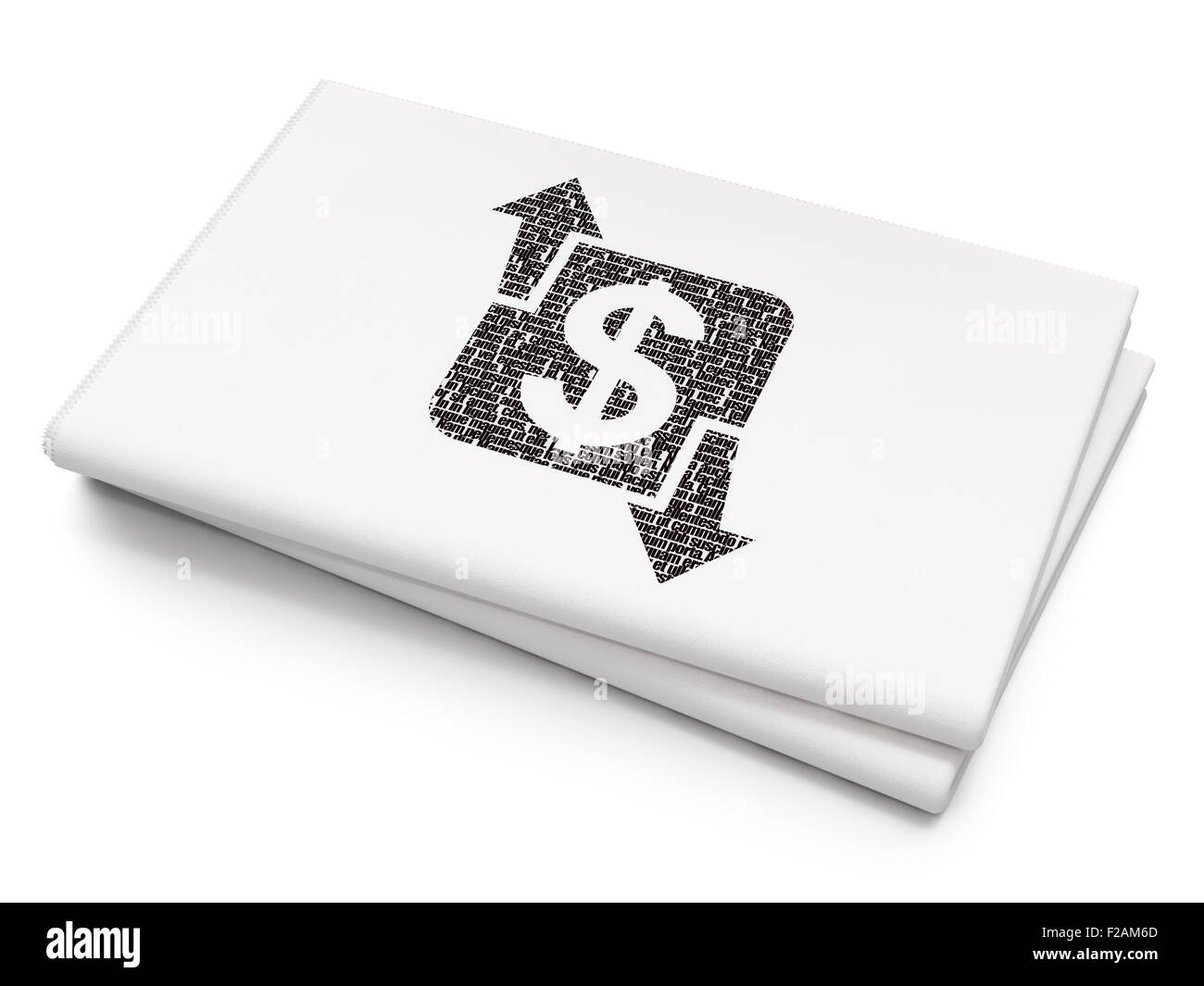 Finance concept: Finance on Blank Newspaper background Stock Photo - Alamy