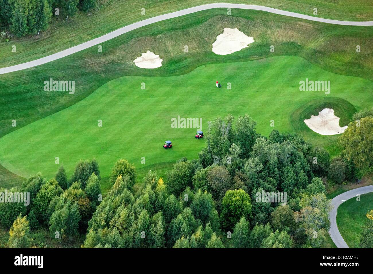 Russia, Moscow region. The golf club Stock Photo - Alamy