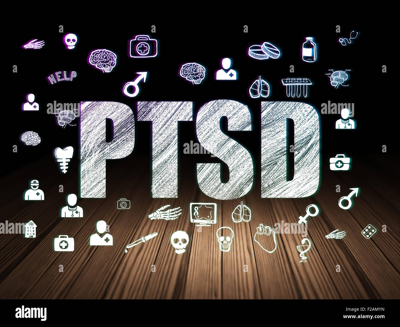 Healthcare concept ptsd in hi-res stock photography and images - Alamy