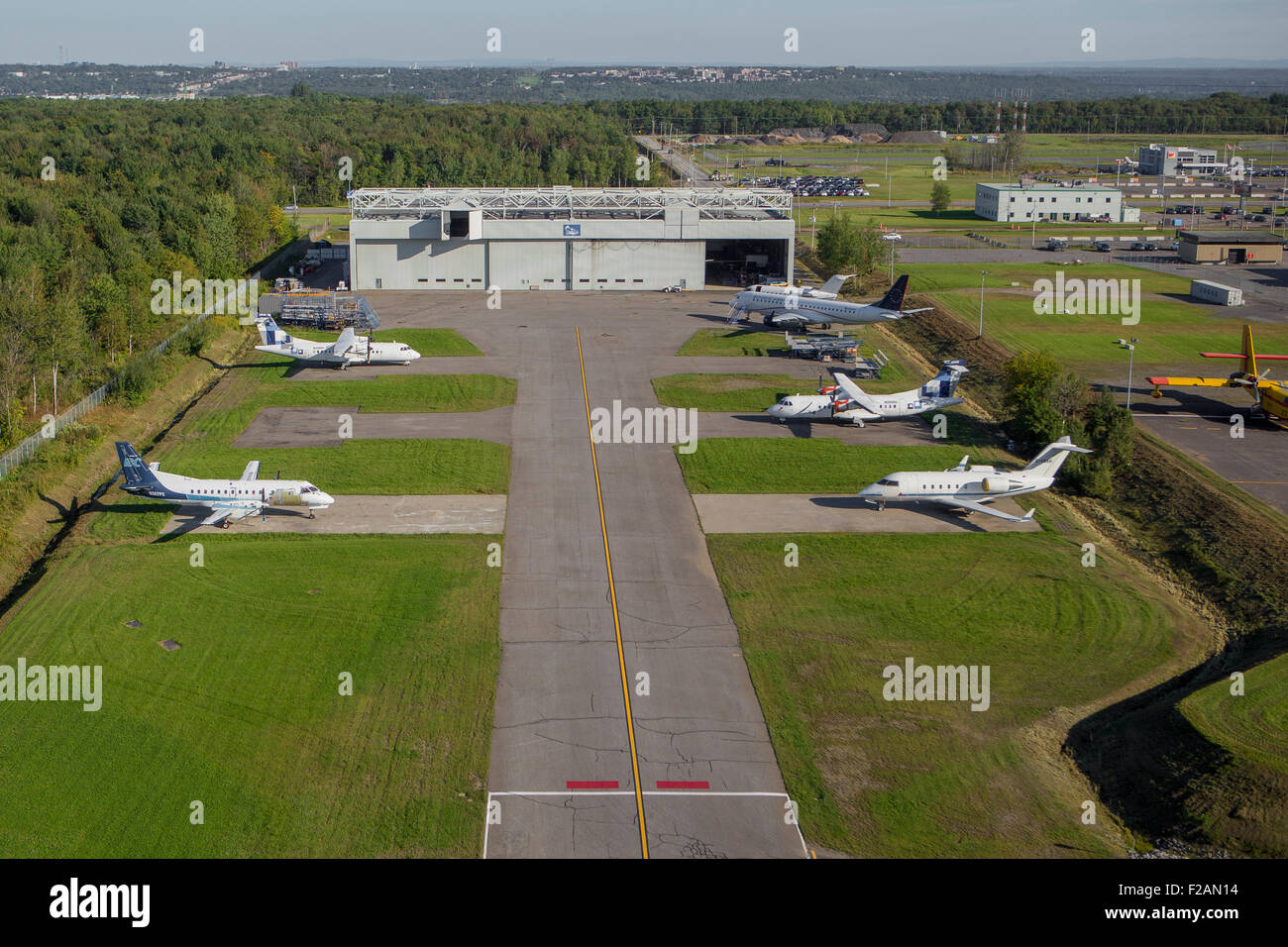 Discovery Air Technical Services is pictured in this aerial photo in ...