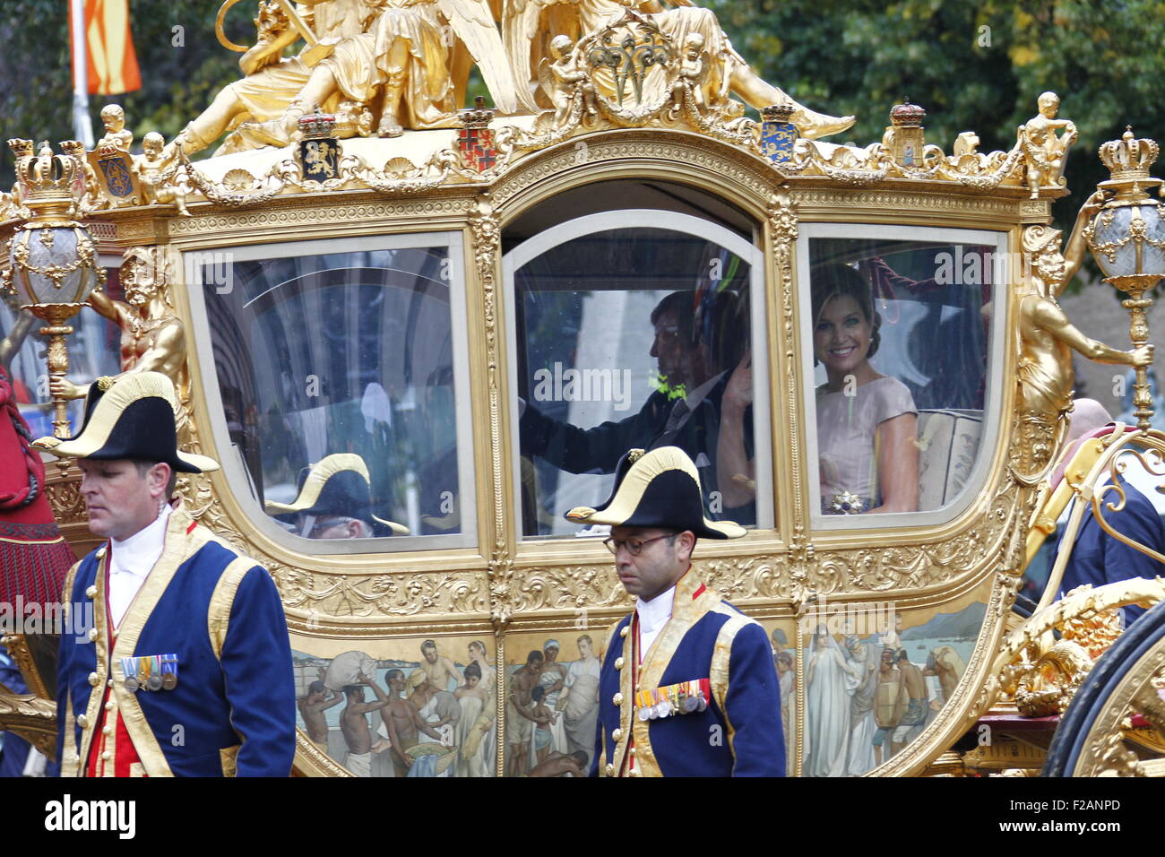 The Hague, Prince's Day. 15th Sep, 2015. Dutch King Willem-Alexander ...
