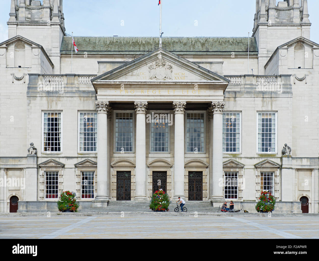The Civic Hall, Leeds, West Yorkshire, England UK Stock Photo - Alamy