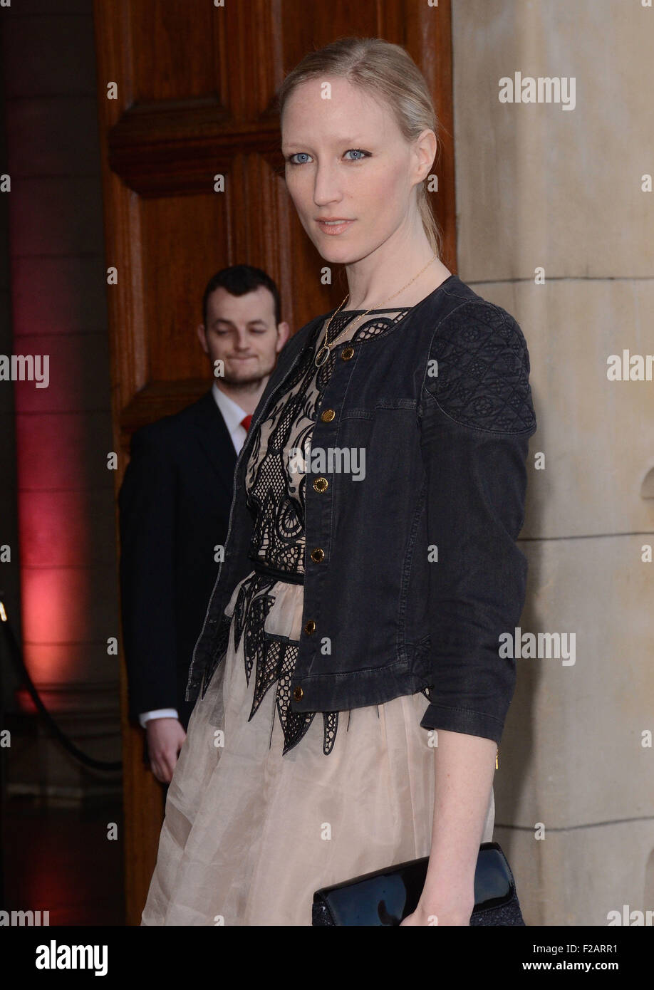 London , UK. Jade Parfitt at the Wedding Dresses 1775-2014 Exhibition ...