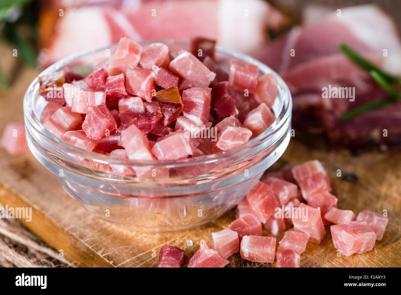 Diced ham hi-res stock photography and images - Alamy