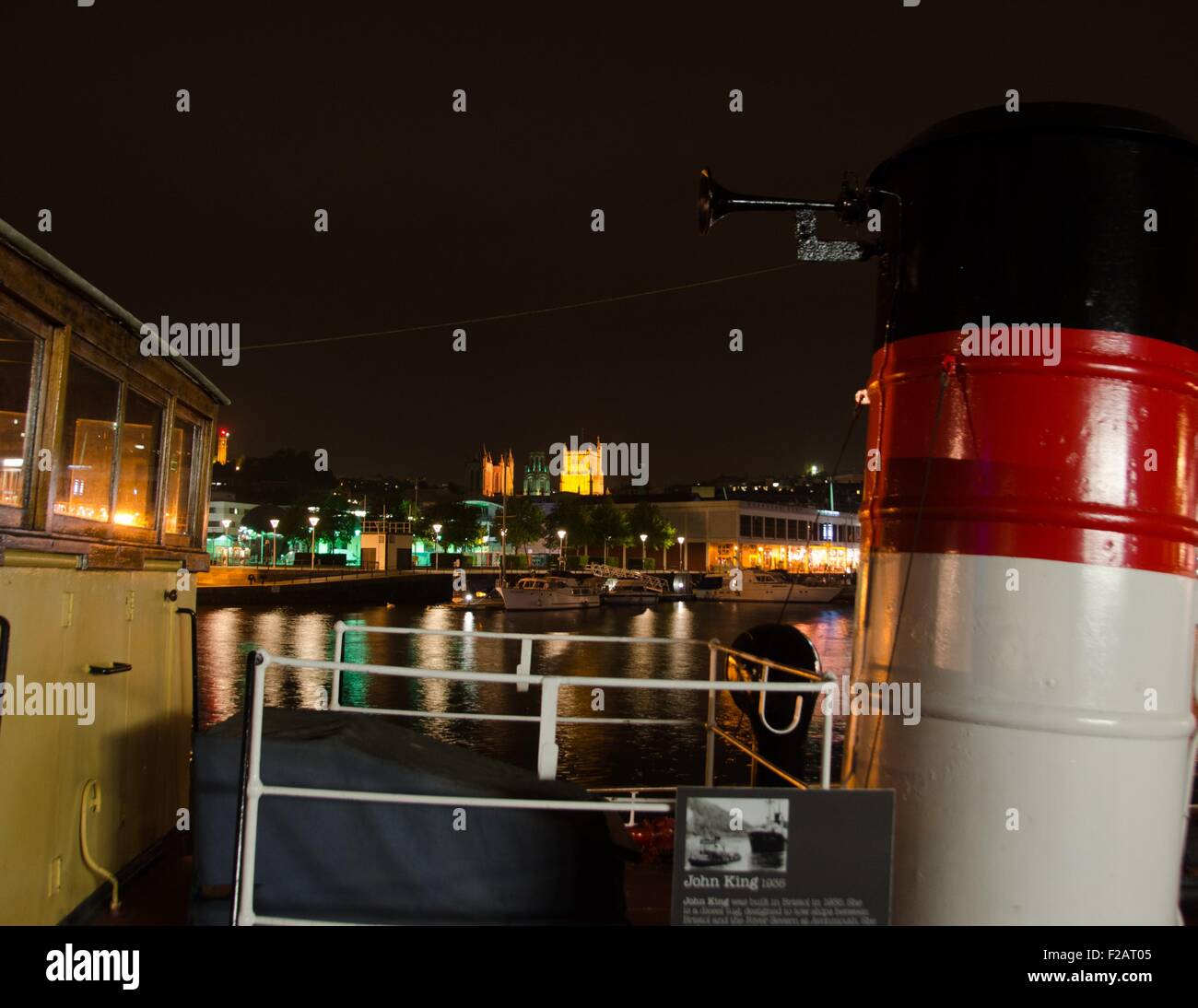 The Pyronaut tug John King, Bristol Harbour, Bristol, England, UK ...