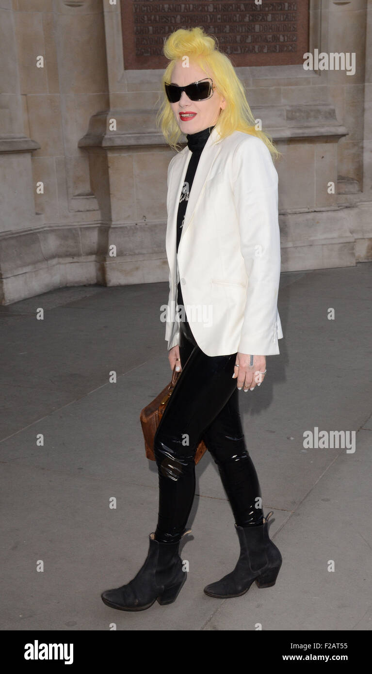 London , UK. Pam Hogg at the Wedding Dresses 1775-2014 Exhibition ...