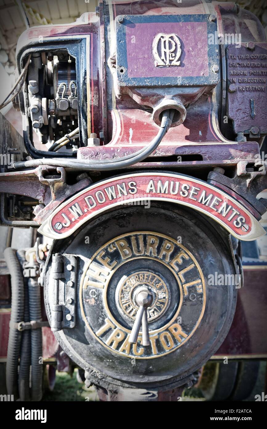 Horsted Keynes West Sussex UK Steam traction engine rally The Crown Inn ...