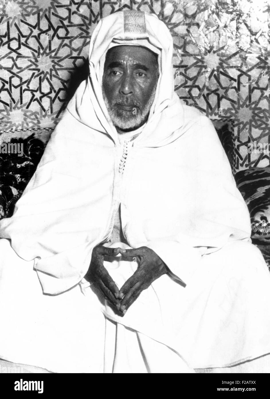 Sidi Mohammed Ben Moulay Arafa, Sultan Mohammed VI, of French Morocco ...