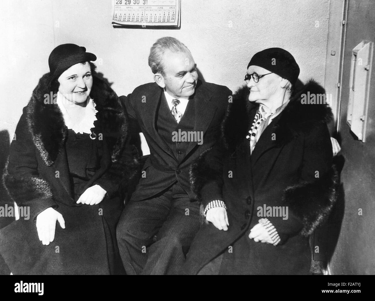 Thomas Mooney visited by Anna Mooney and Mrs. Mary Mooney, his mother ...