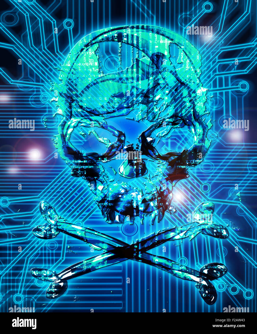 Blue Skull Backgrounds