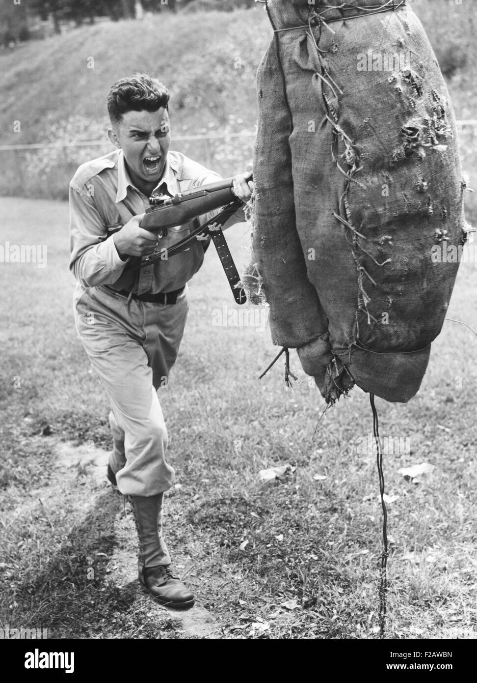 Anastasio Somoza Jr. as a West Point Cadet in summer training, July ...
