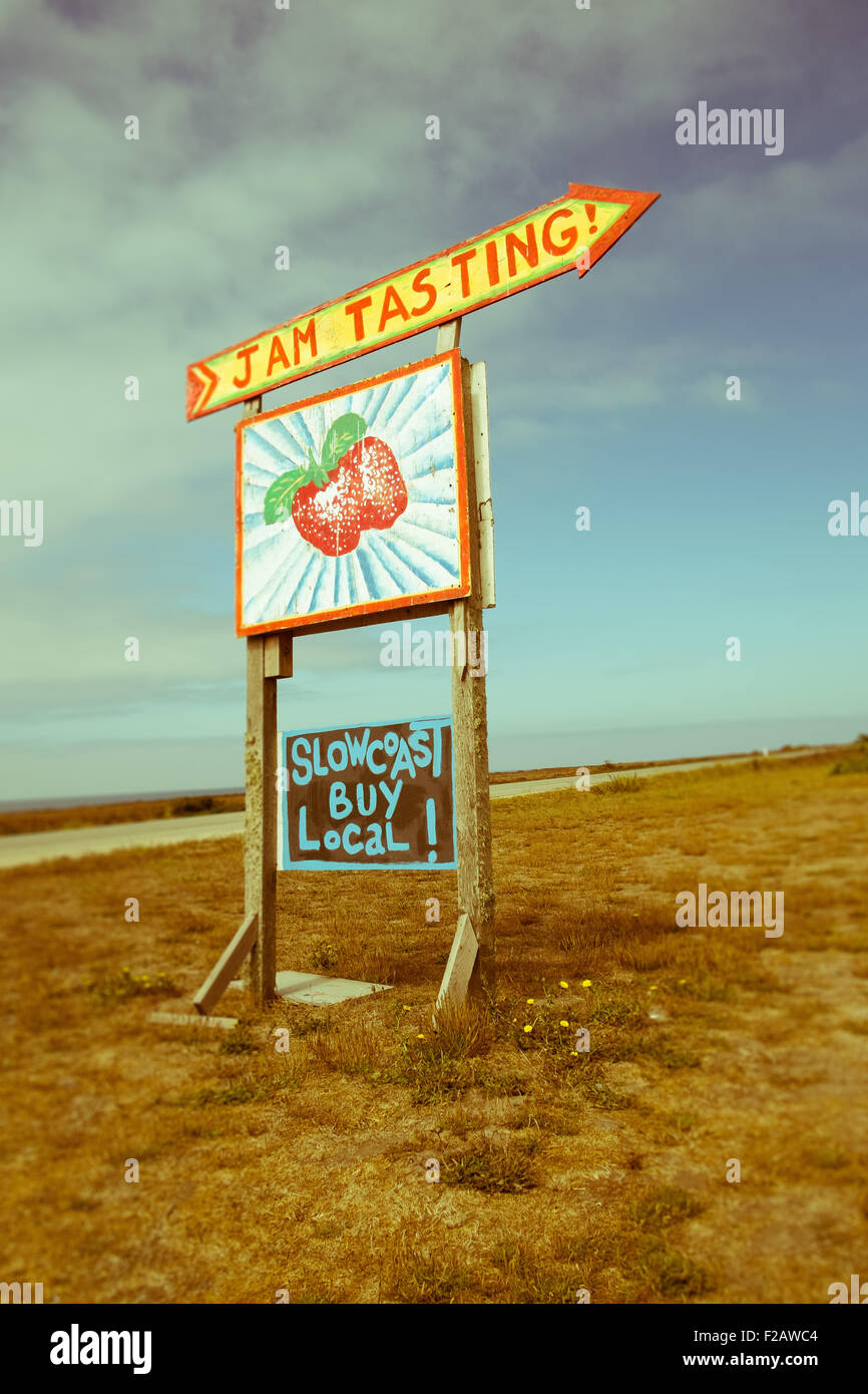 Berry Farm sign Stock Photo - Alamy