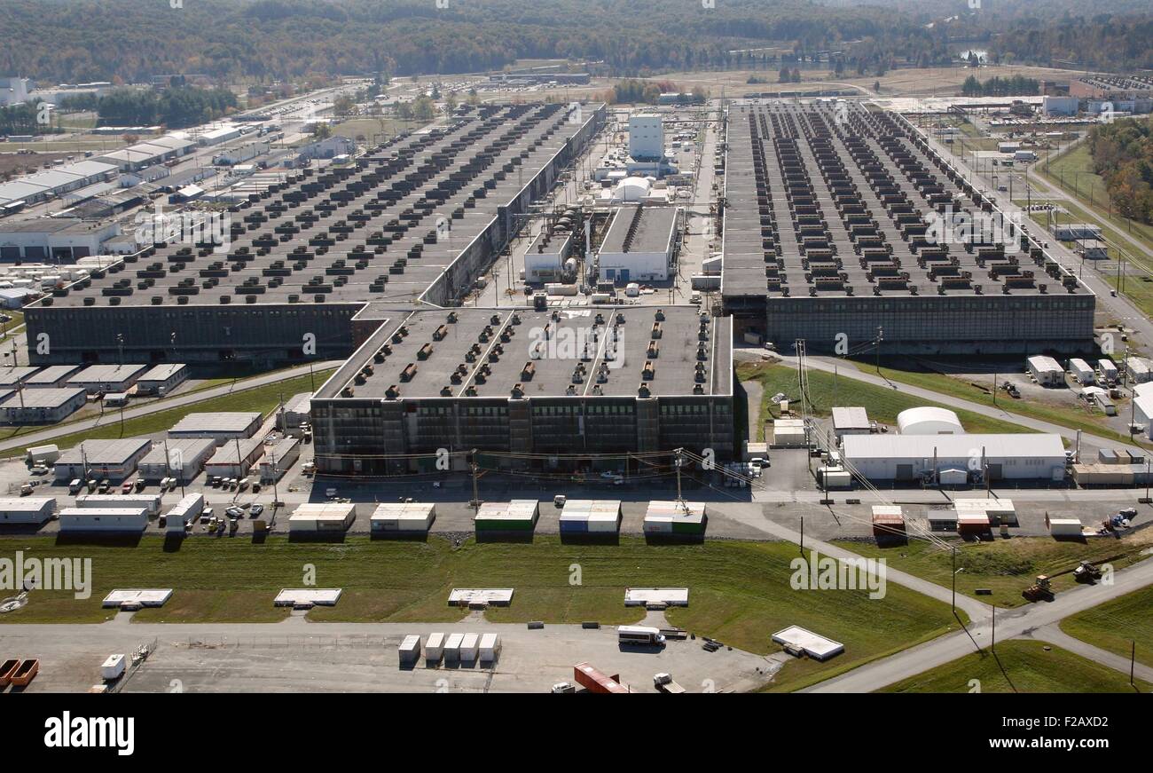 The K25 Plant at the Oak Ridge site of the Manhattan Project. The Stock ...