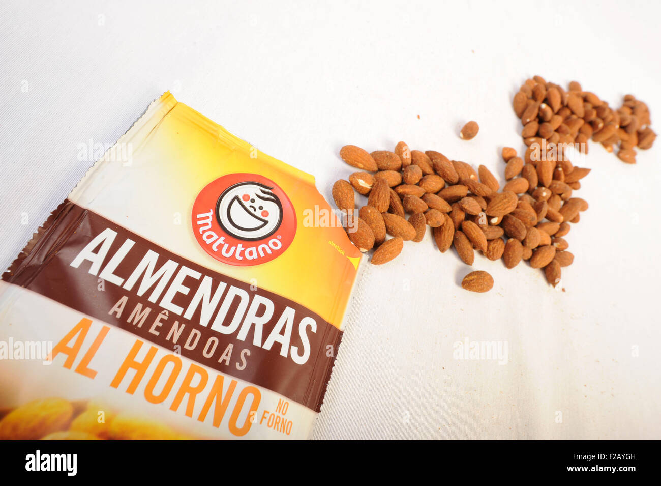 Almonds Matutano- Almendras Matutano Stock Photo - Alamy