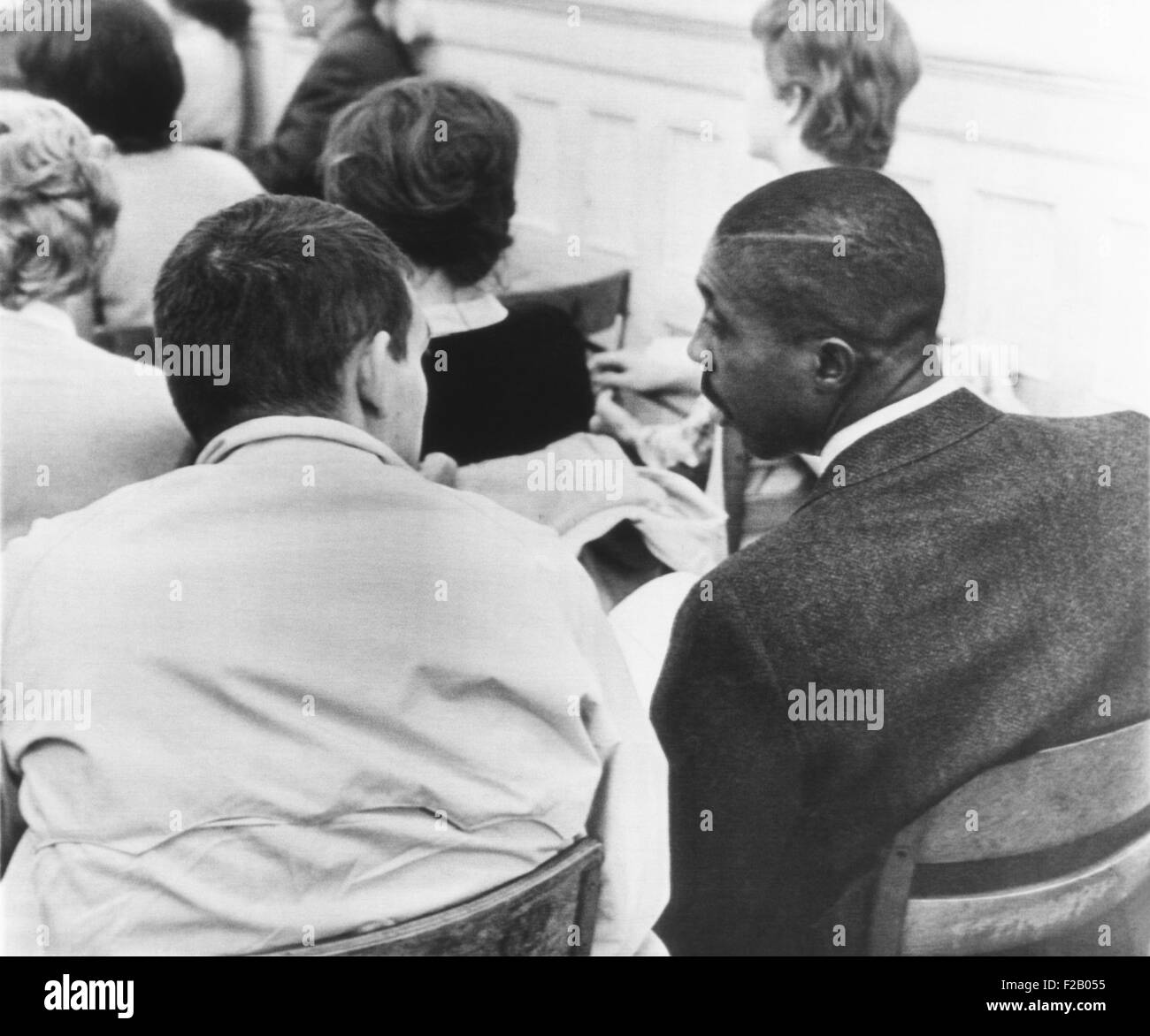 Student from american university Black and White Stock Photos & Images ...