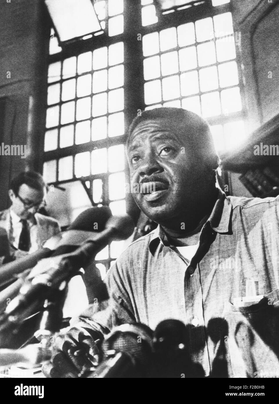 Civil rights leader ralph abernathy Black and White Stock Photos ...