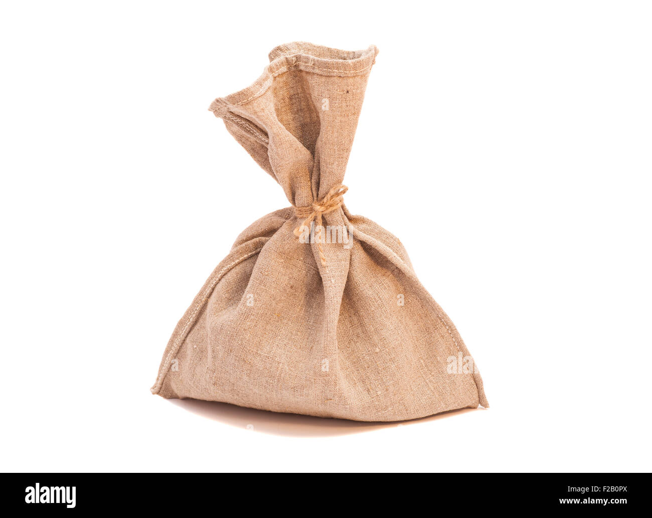 Burlap sack tied hi-res stock photography and images - Alamy