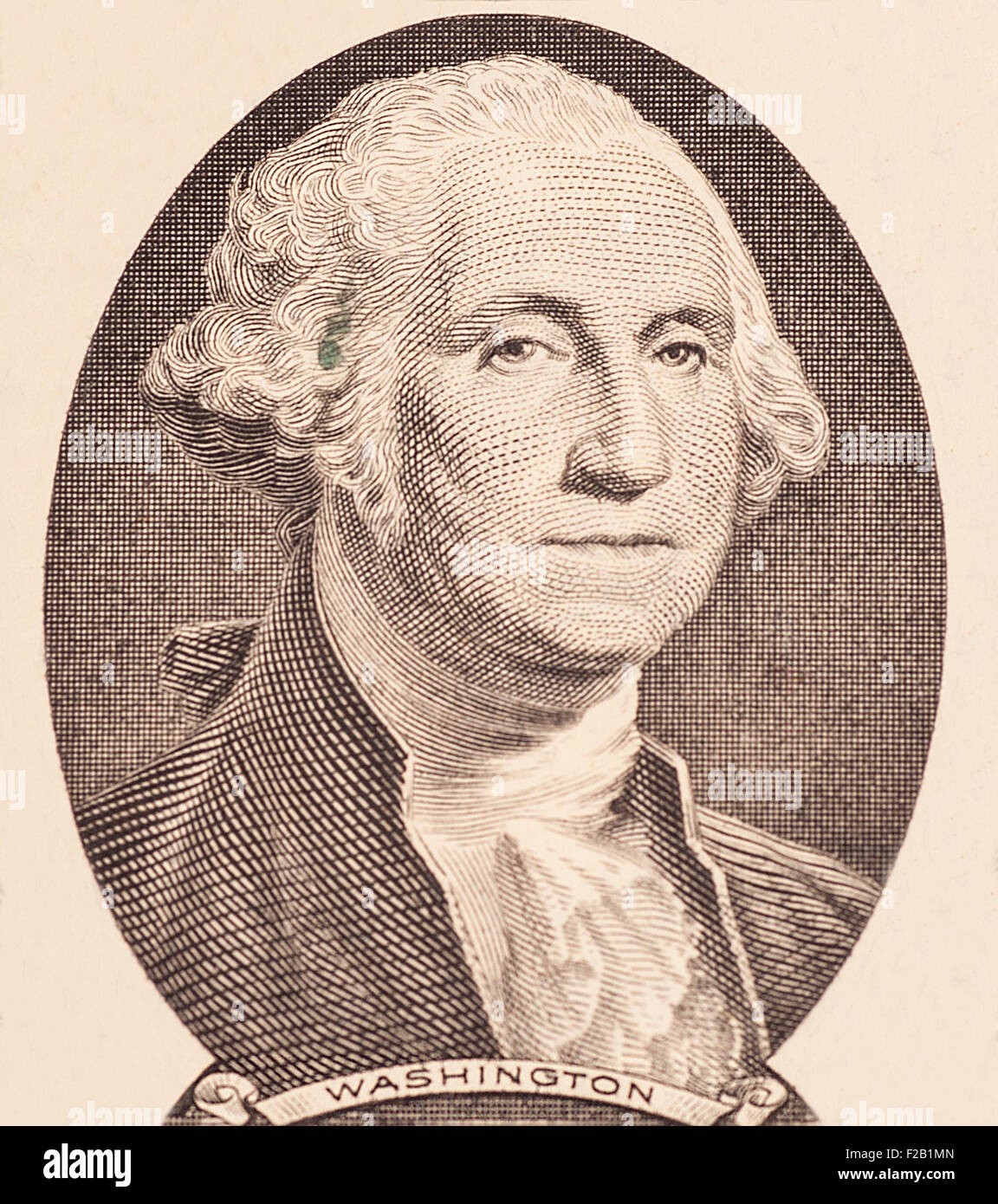 Portrait of first U.S. president George Washington Stock Photo - Alamy