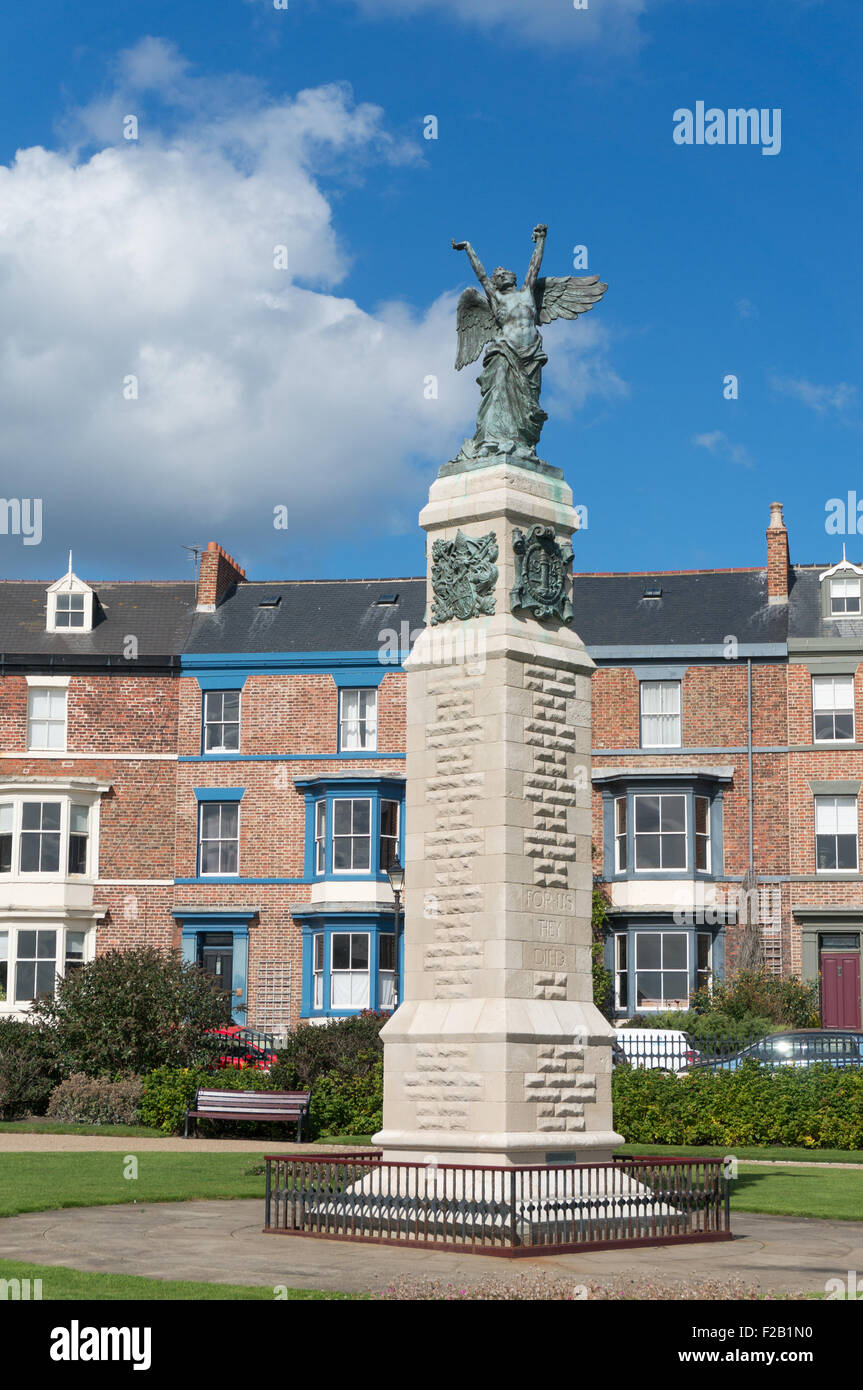 War Memorial in Victory Square, The Headland, Hartlepool, Co. Durham ...