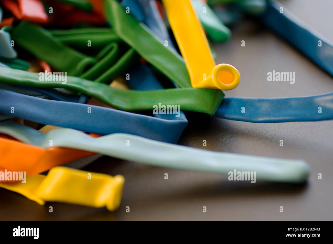 A lot of Toy ballons deflated Stock Photo - Alamy