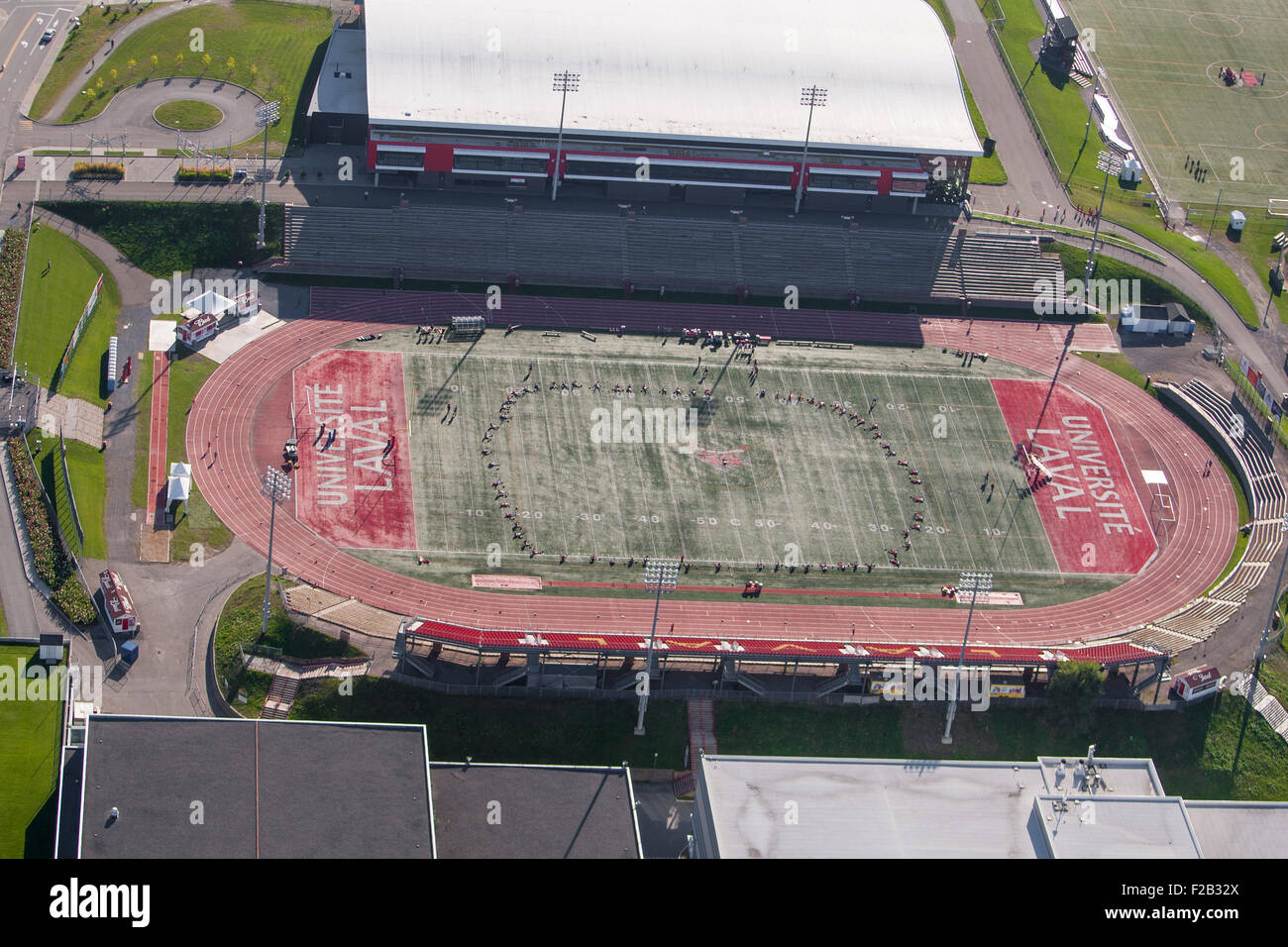 Stade Telus du PEPS de l'Universite Laval (Telus stadium of the PEPS of ...