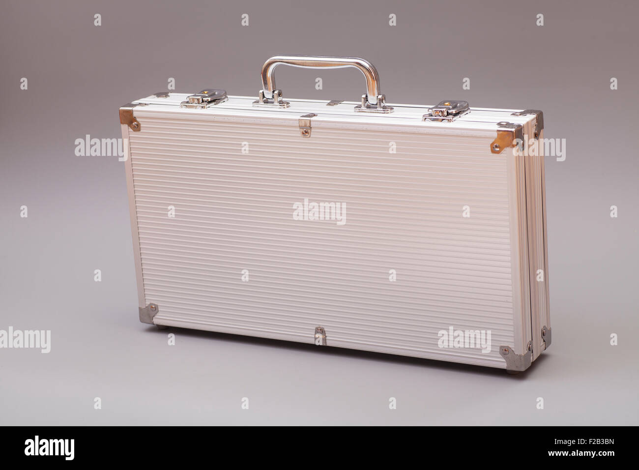 Silver metal safe box hi-res stock photography and images - Alamy