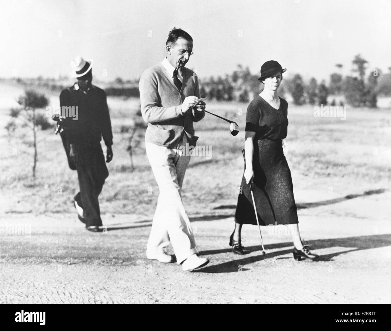 Golf wife Black and White Stock Photos & Images - Alamy