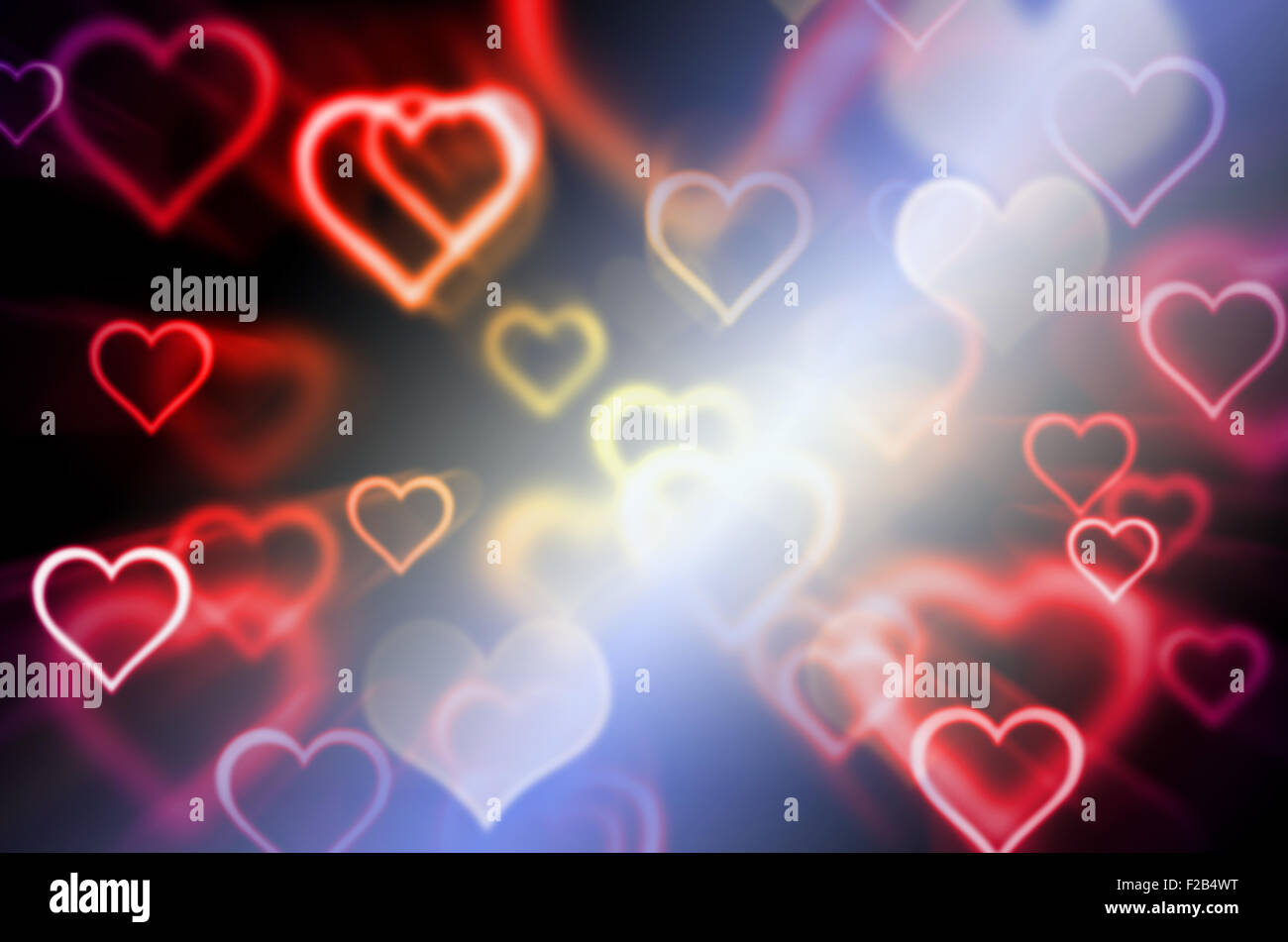 abstract heart shape and blur for background Stock Photo - Alamy