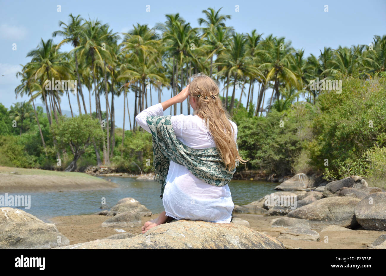 Indian girl goa india hi-res stock photography and images - Alamy