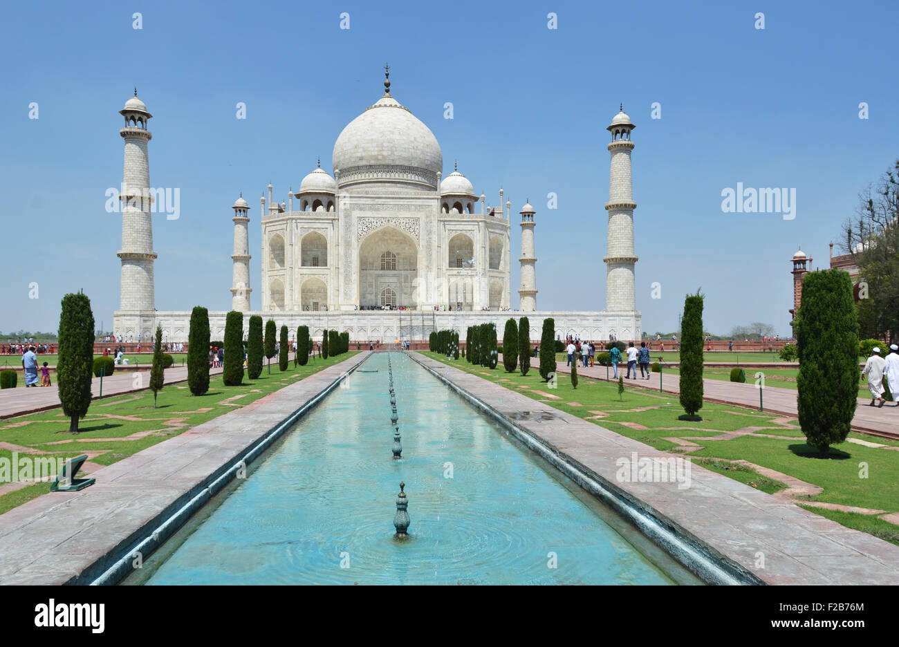 Taj mahal frame india palace hi-res stock photography and images - Alamy