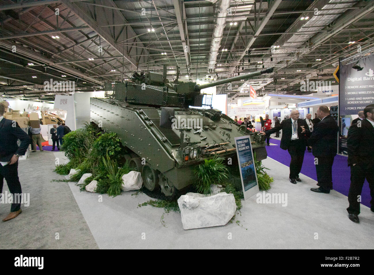 Excel Centre London,UK. 15th September 2015. The DSEI 2015 opens at the ...