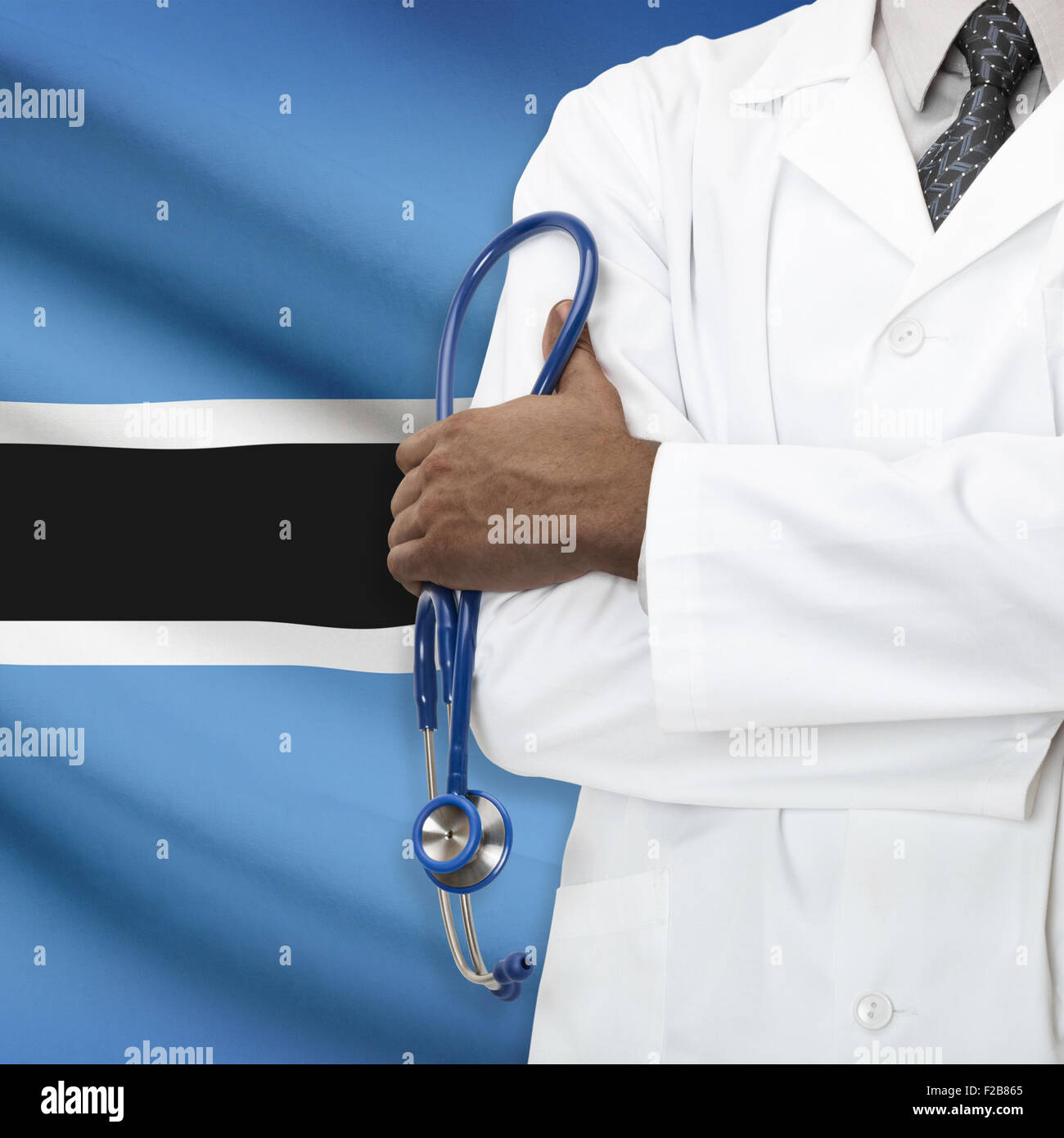 Botswana health worker hi-res stock photography and images - Alamy