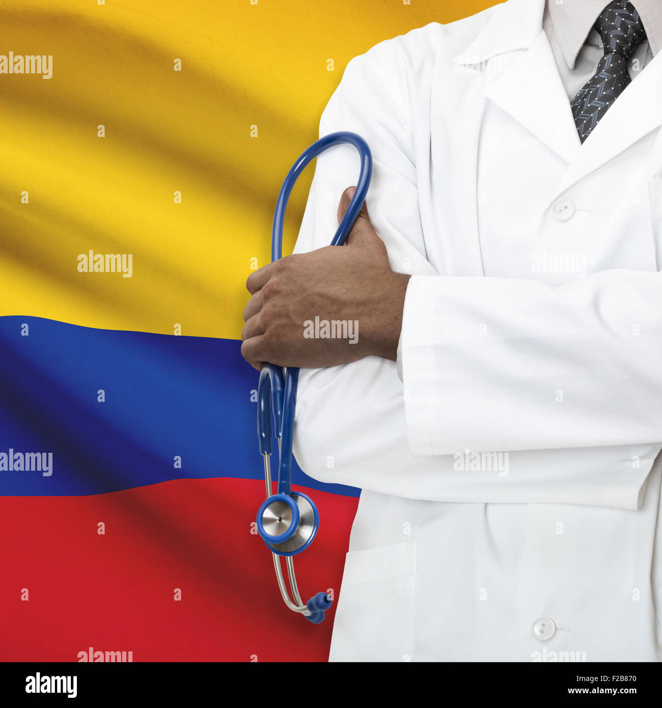 Concept of national healthcare system series - Colombia Stock Photo - Alamy