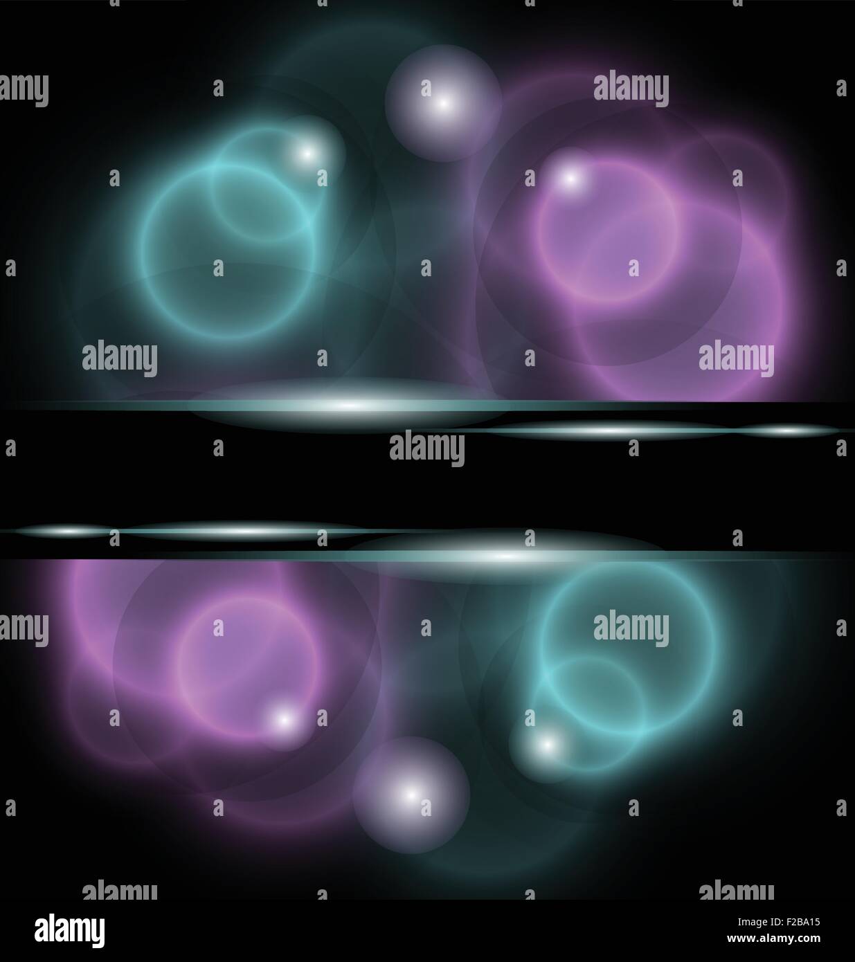 abstract background with bubbles Stock Vector Image & Art - Alamy