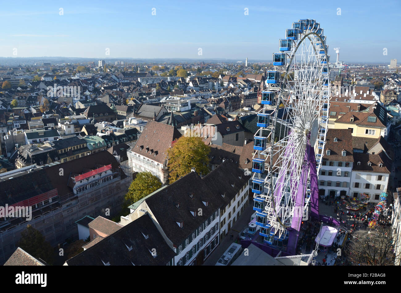 Traditional autumn fair in Basel, Switzerland Stock Photo - Alamy