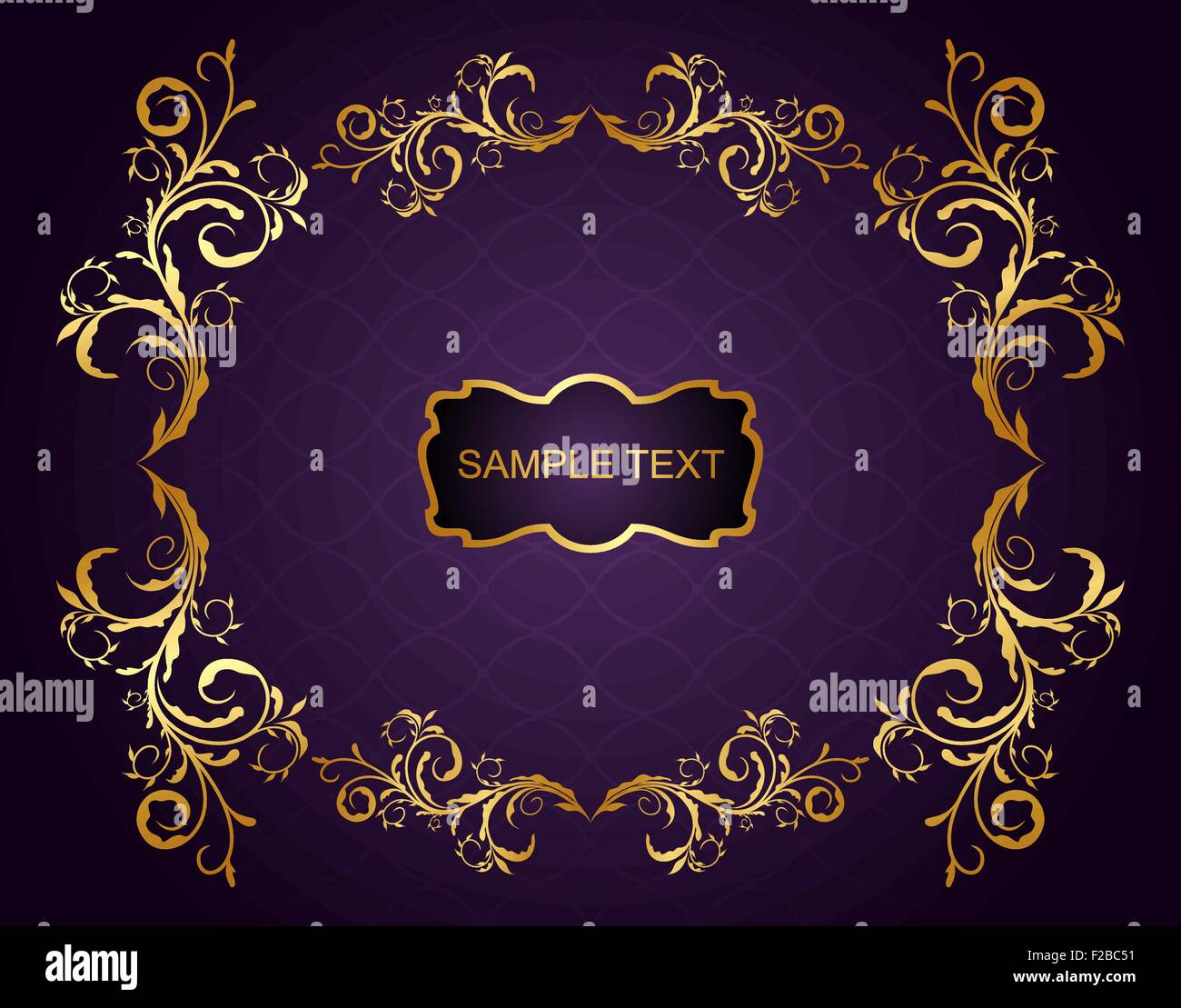 Illustration the floral violet background Stock Vector Image & Art - Alamy