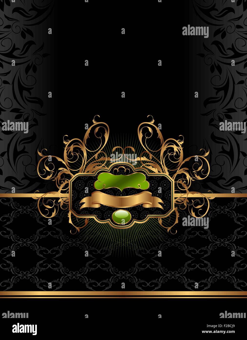 golden luxury background Stock Vector Image & Art - Alamy