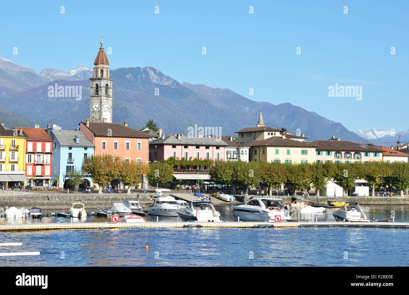 Ascona promenade hi-res stock photography and images - Alamy