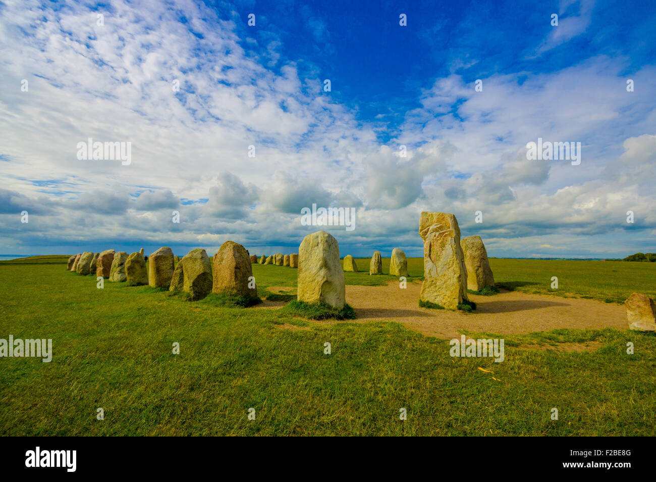 Ystad stone circle hi-res stock photography and images - Alamy