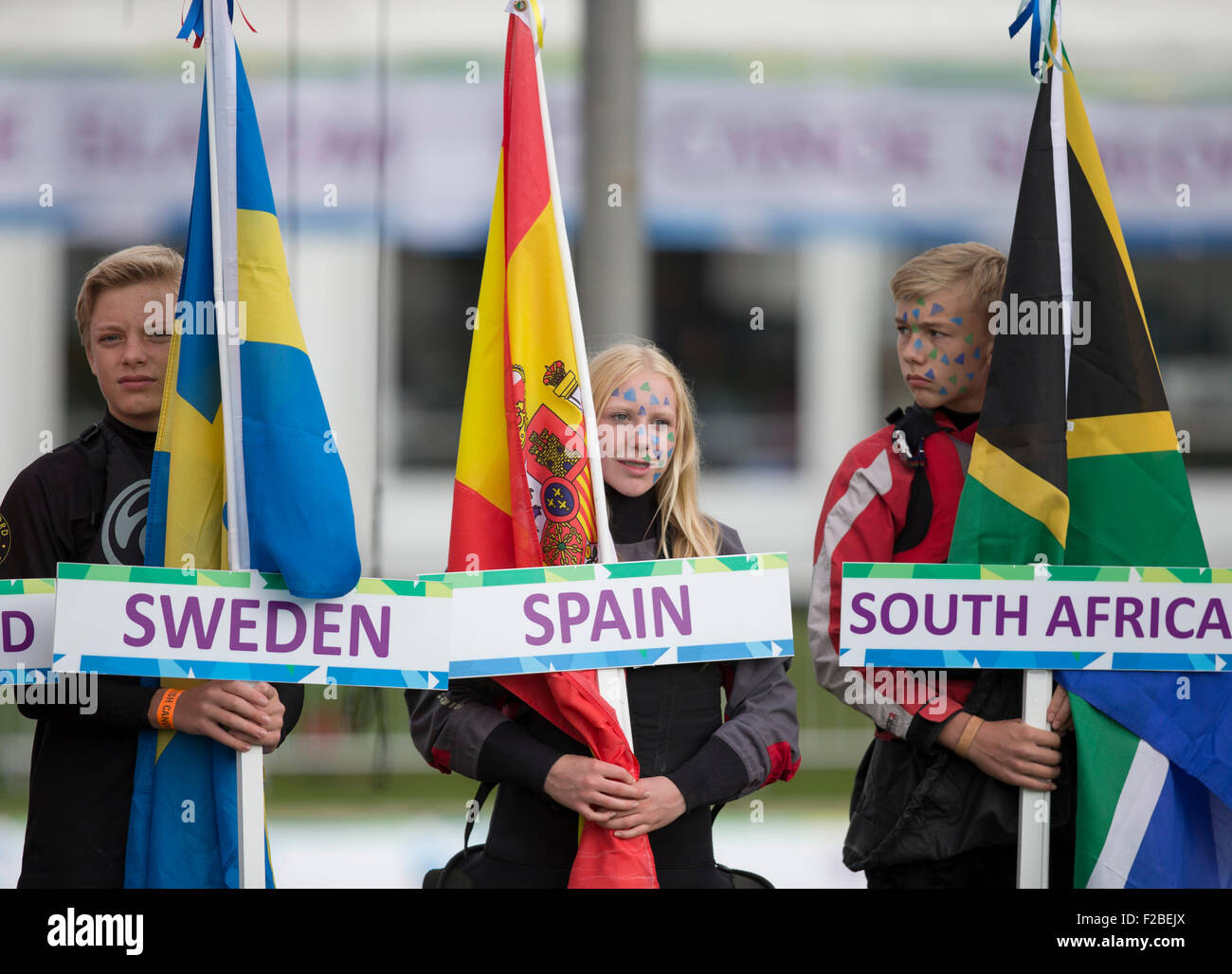 Lea Valley, London, UK. 15th Sep, 2015. ICF Canoe Slalom World ...