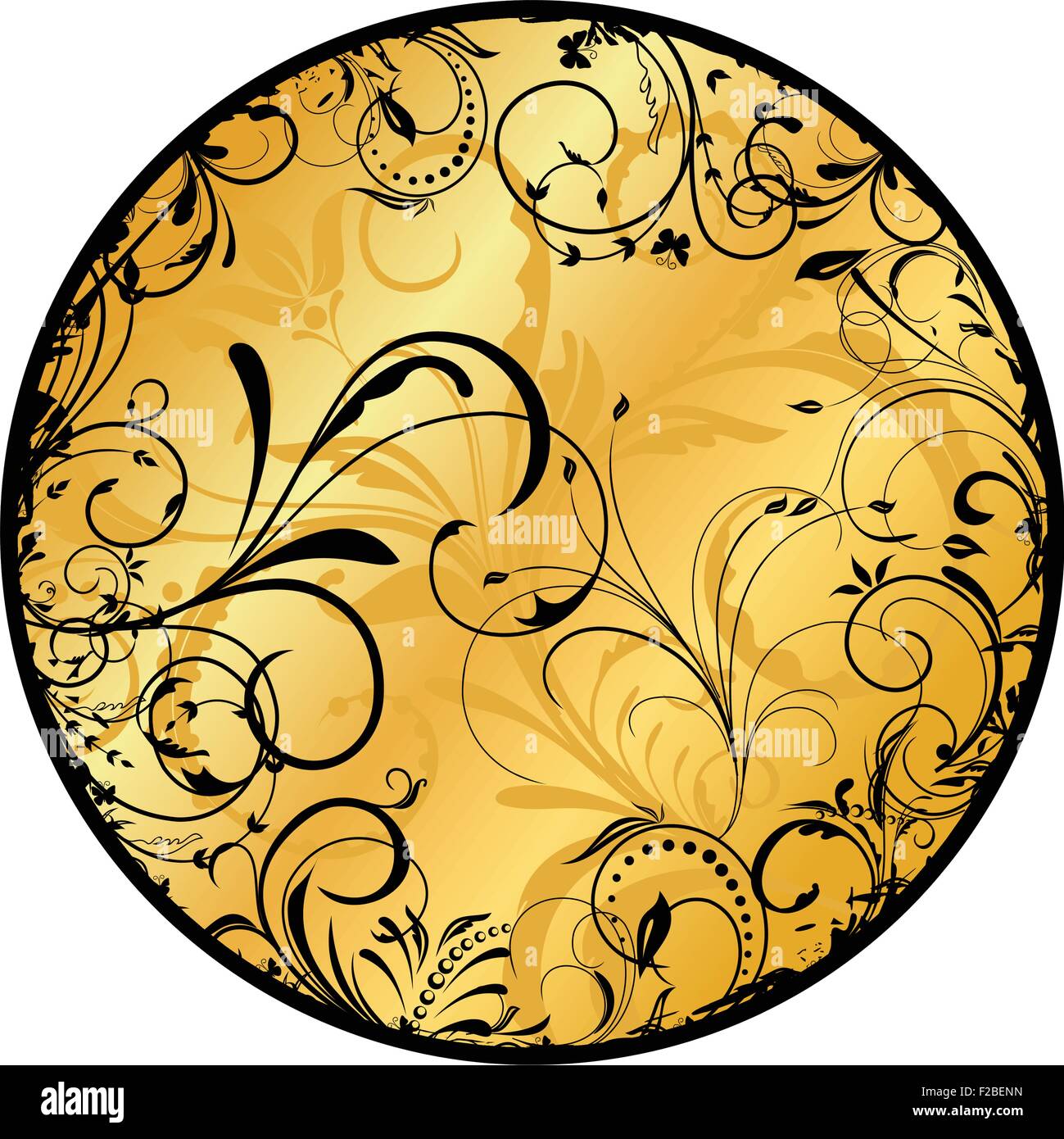 Baroque medallion hi-res stock photography and images - Alamy
