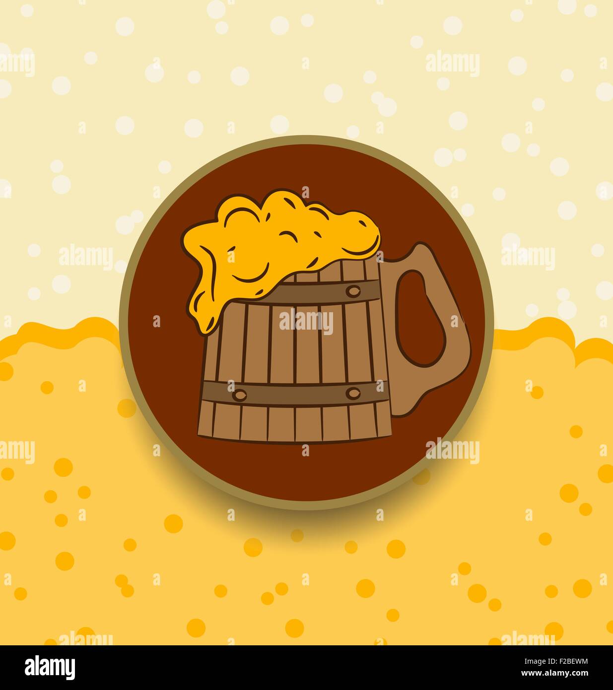 Vintage yellow aged wooden Stock Vector Images - Alamy